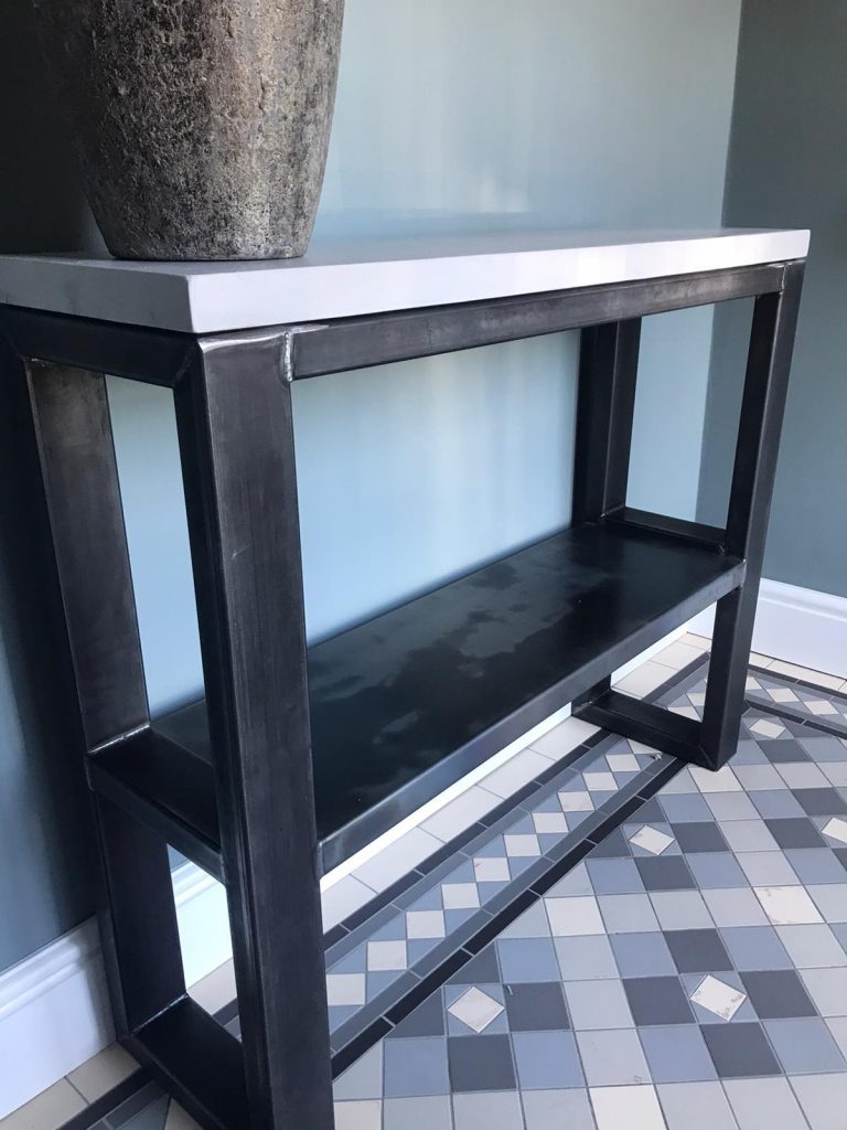 Concrete Console Tables - Daniel Polished Concrete Tables