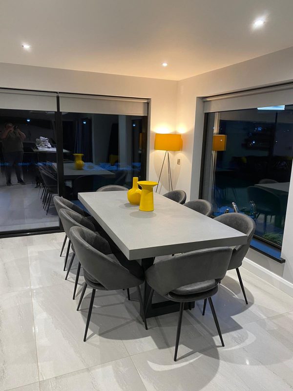 Concrete Rectangle Dining Tables - Daniel Polished Concrete Tables