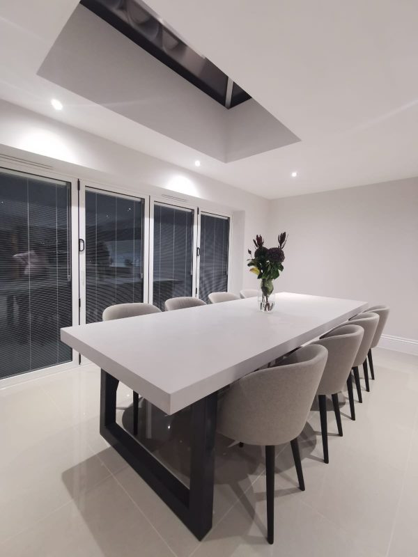 Concrete Rectangle Dining Tables - Daniel Polished Concrete Tables